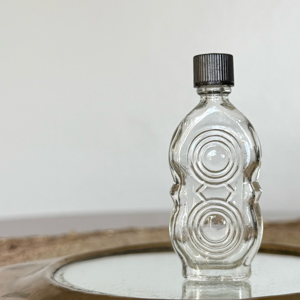 Vintage Rare Empty Perfume Bottle Clear Glass Bottle … - Gem